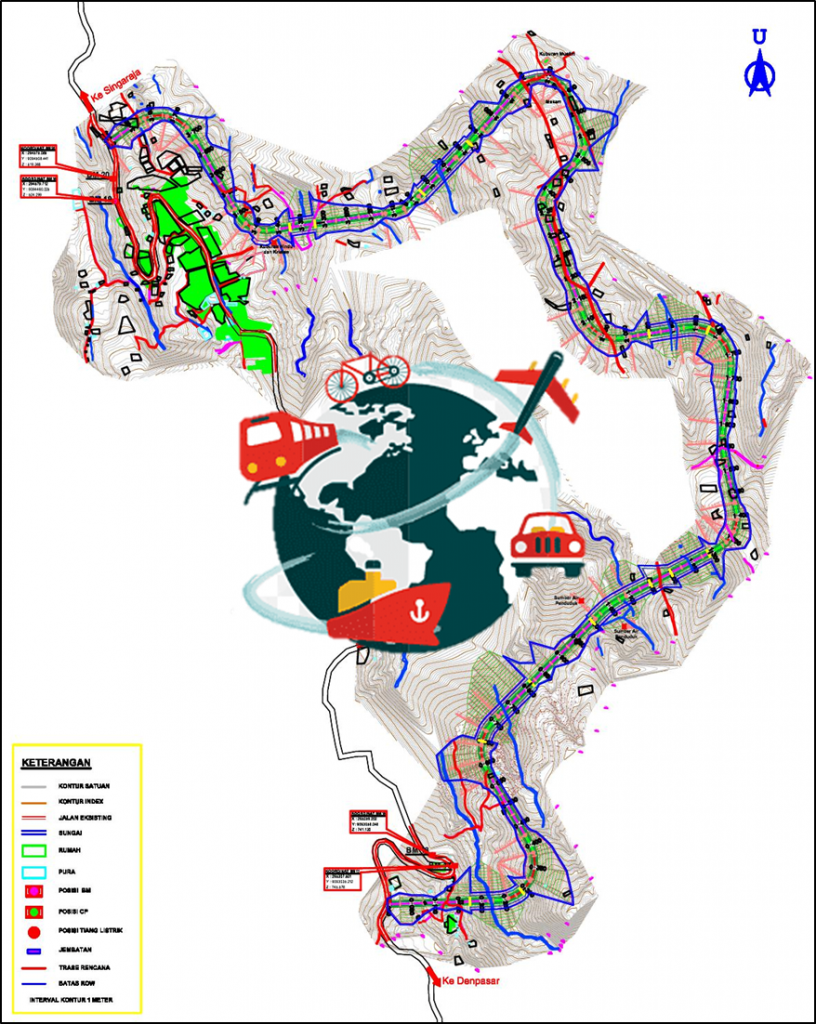 Sistem Jaringan Jalan – Sistem Informasi Wilayah dan Tata Ruang Bali